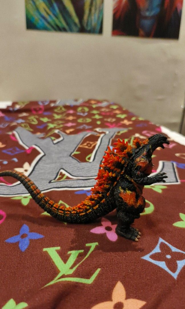 Burning Godzilla Gashapon Figure Hobbies And Toys Toys And Games On Carousell