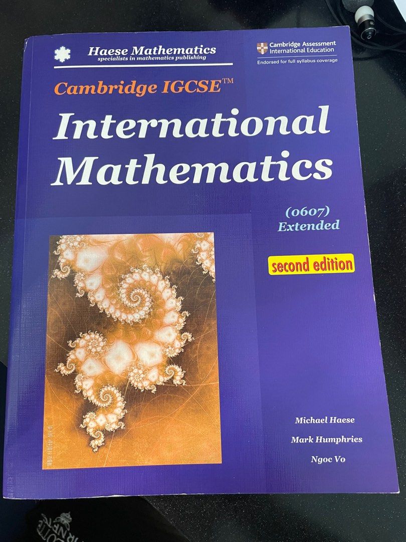 Cambridge IGCSE International Mathematics textbook, Hobbies & Toys ... Cambridge IGCSE International Mathematics textbook, Hobbies & Toys ...