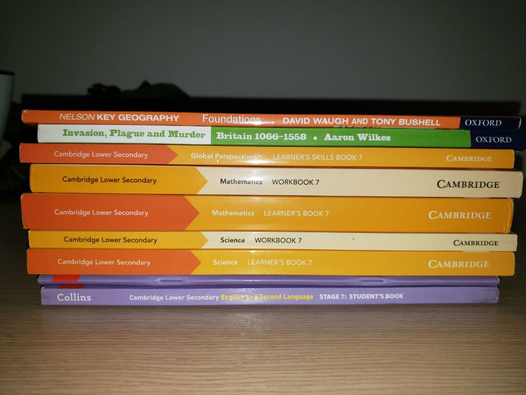 Cambridge/ Oxford Year 7 Textbooks, Hobbies & Toys, Books & Magazines ...