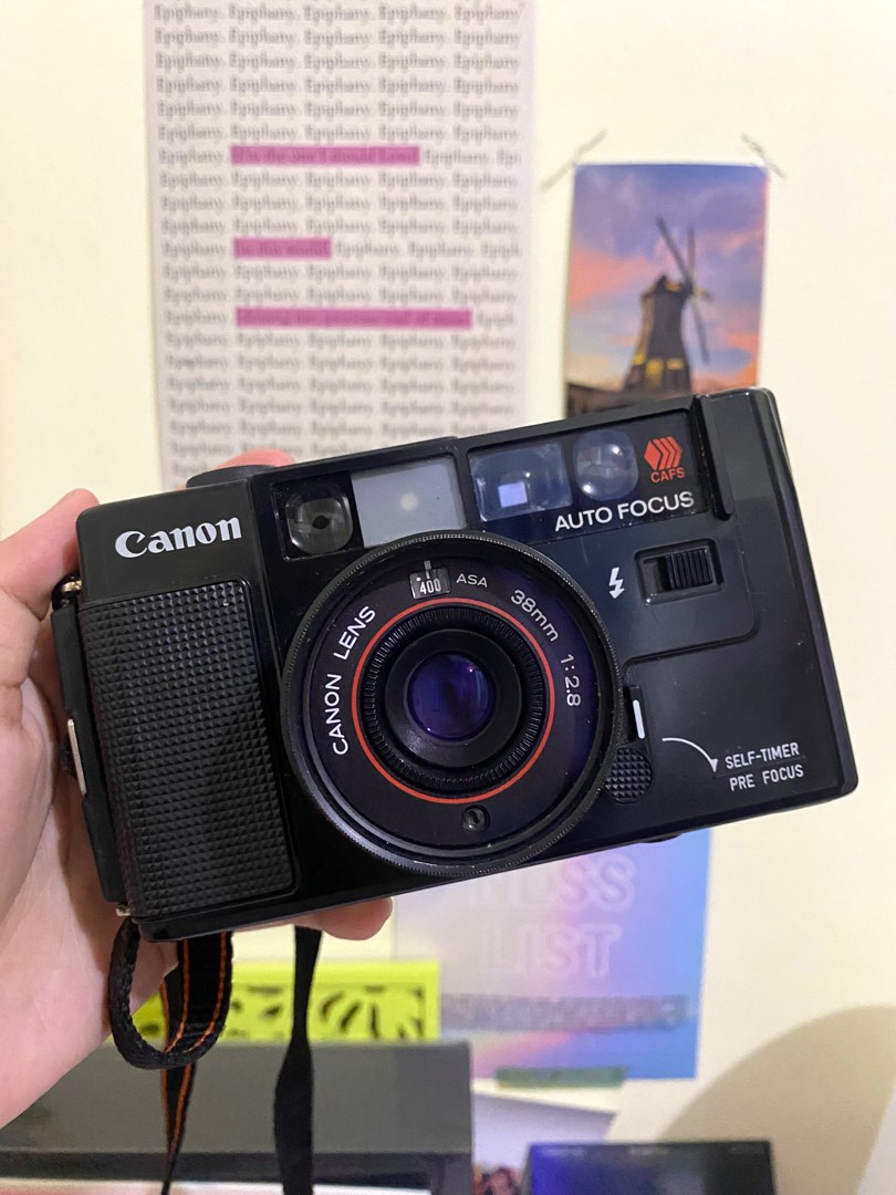 CANON AF35M AUTOBOY (SURE SHOT), Photography, Cameras on Carousell