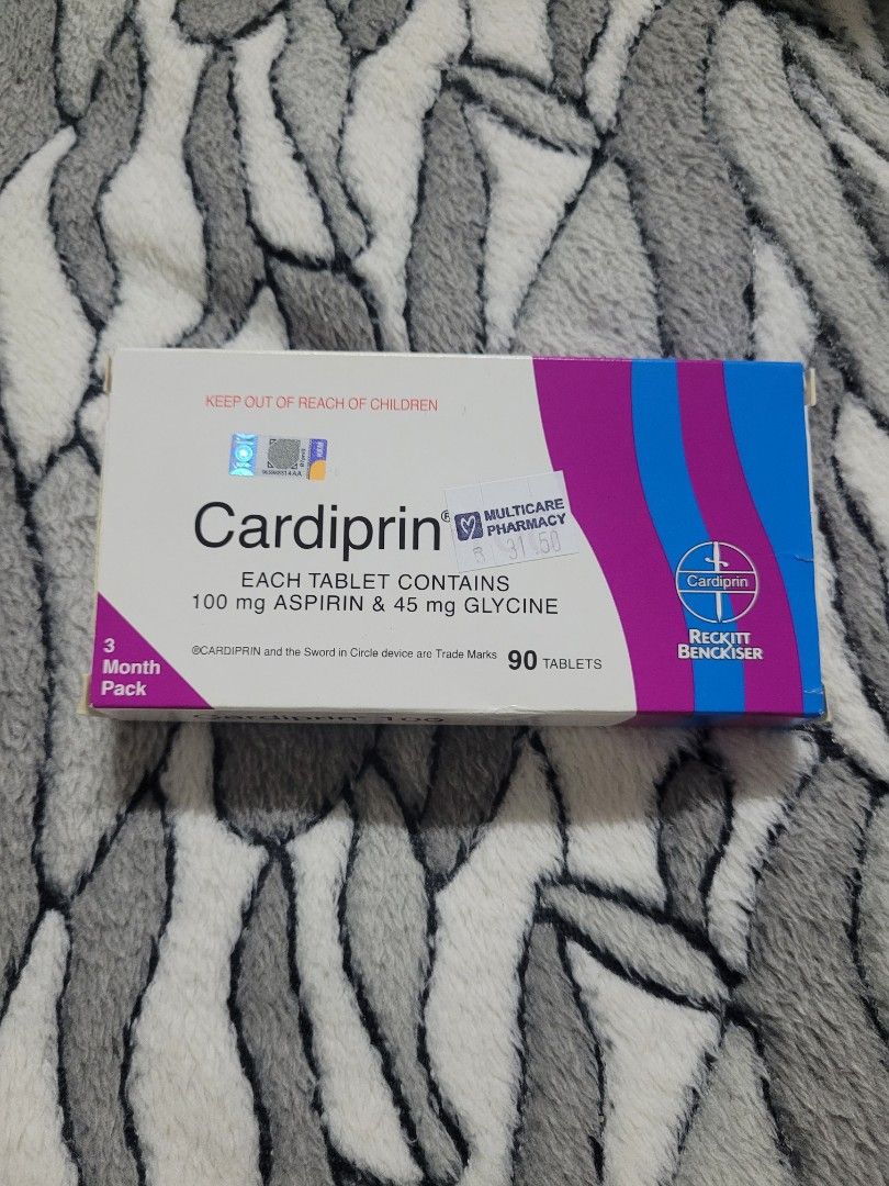 CARDIPRIN 100, Health & Nutrition, Health Supplements, Vitamins ...