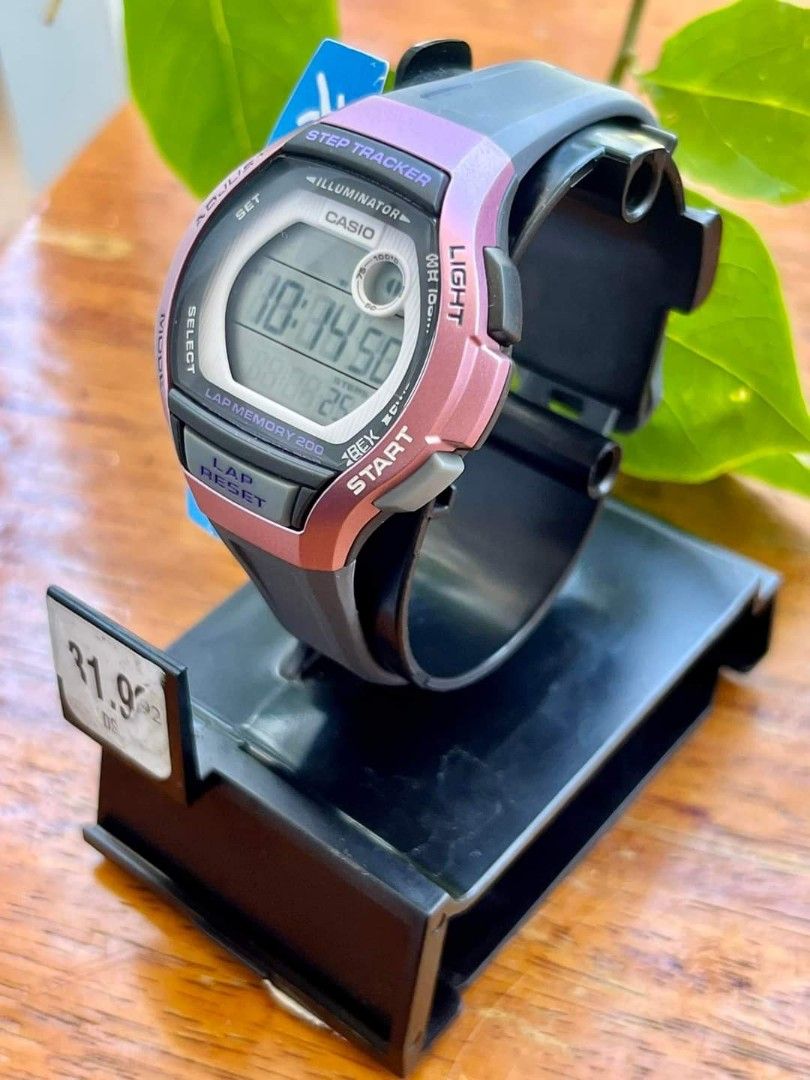 Casio Step Tracker Watch, Women's Fashion, Watches & Accessories ...