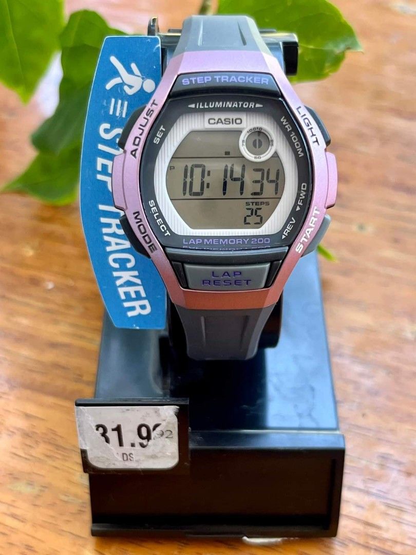 Casio Step Tracker Watch, Women's Fashion, Watches & Accessories ...