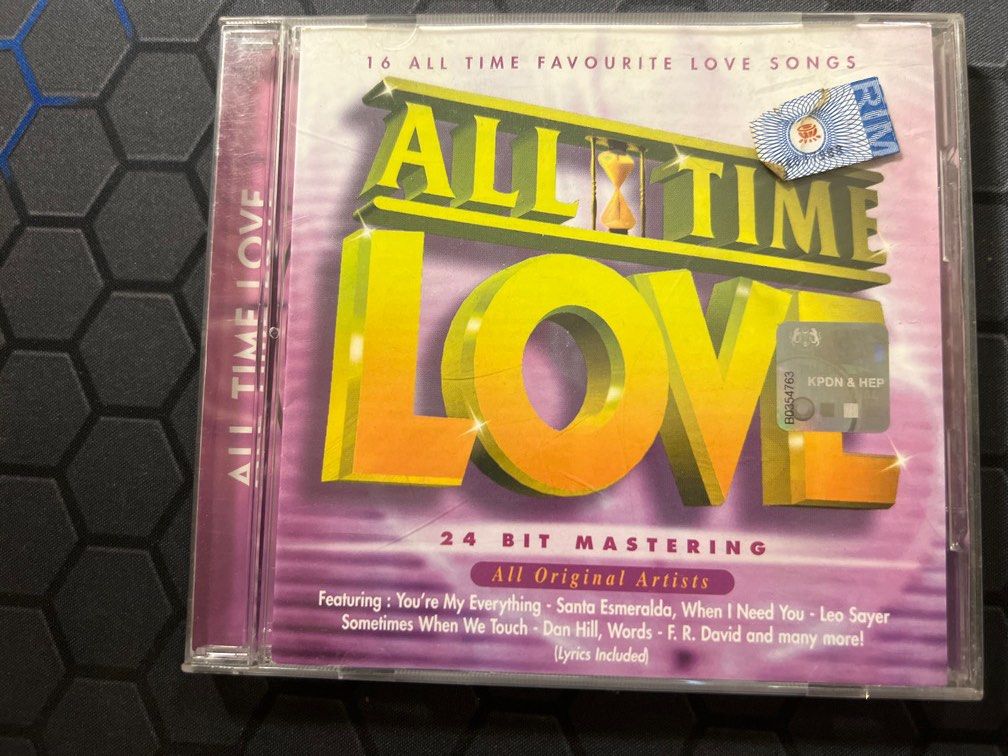 CD ALL & TIME LOVE, Hobbies & Toys, Music & Media, CDs & DVDs on Carousell