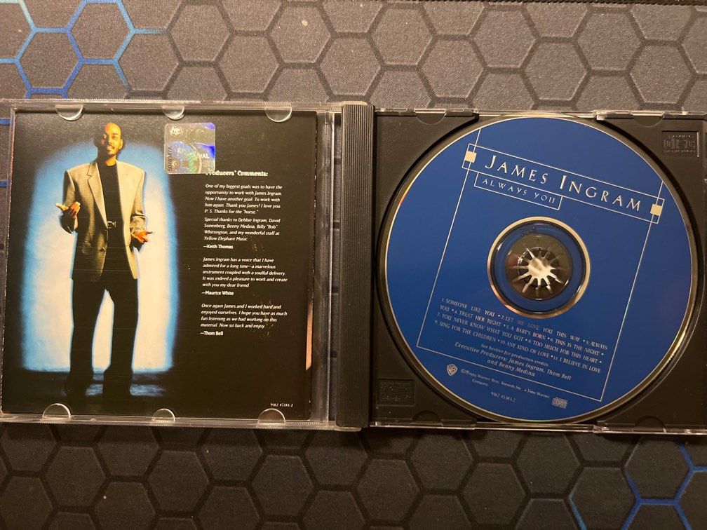 CD JAMES INGRAM, Hobbies & Toys, Music & Media, CDs & DVDs on Carousell
