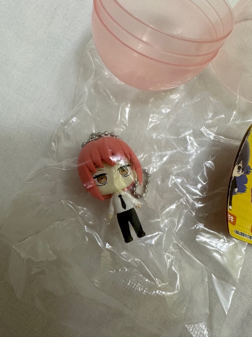 chainsaw man makima 3d keychain figurine gachapon FROM JAPAN, Hobbies ...