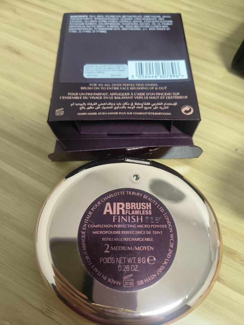 Charlotte Tilbury Airbrush Setting Powder, Beauty & Personal Care, Face ...