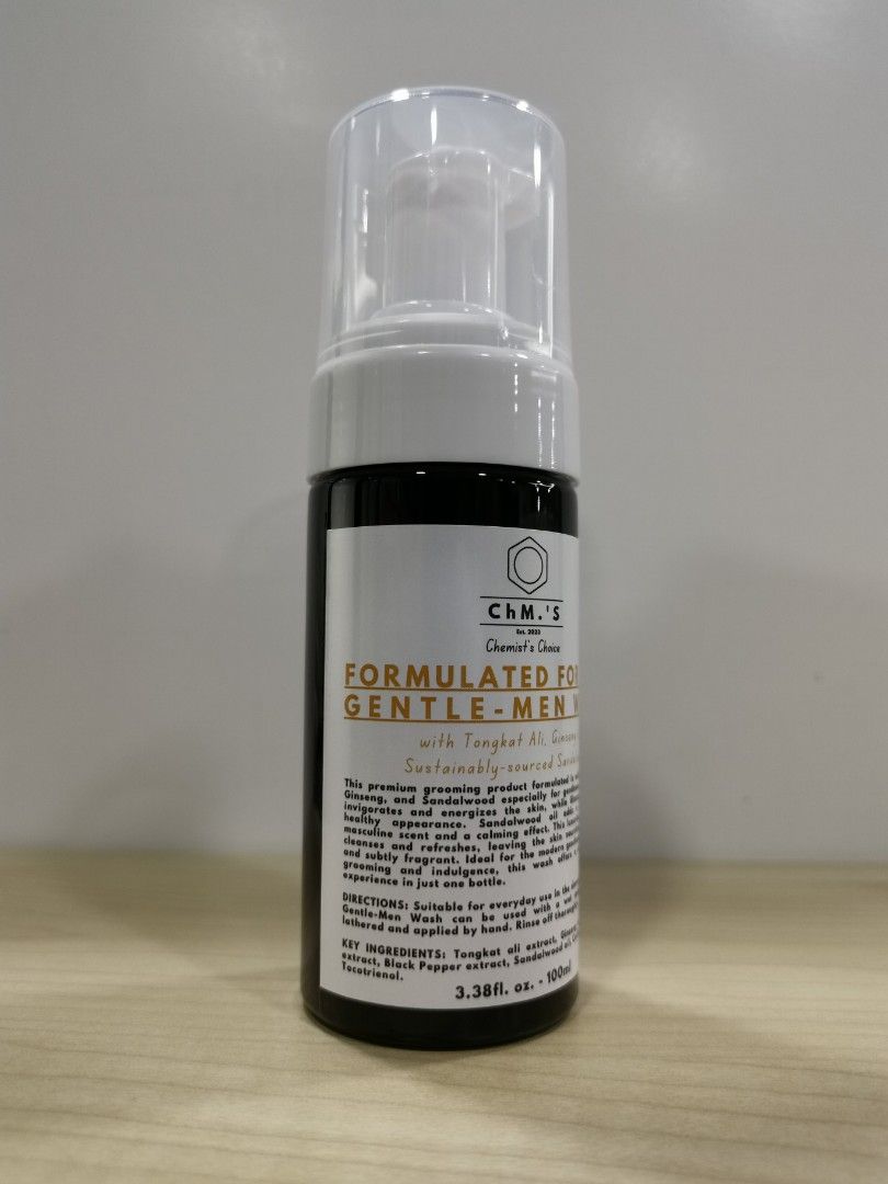 ChM.'S Gentle-Men Wash / Masculine Wash/ Men's Intimate Care Foam Soap ...