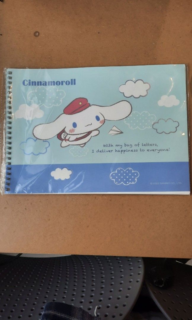 Kinbor Cinnamoroll A4 Size Reusable Sticker Book, Hobbies & Toys ...