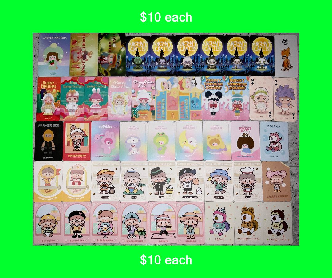 Clearance Popmart Finding Unicorn Labubu Dimoo Skullpanda Molly Bob ...