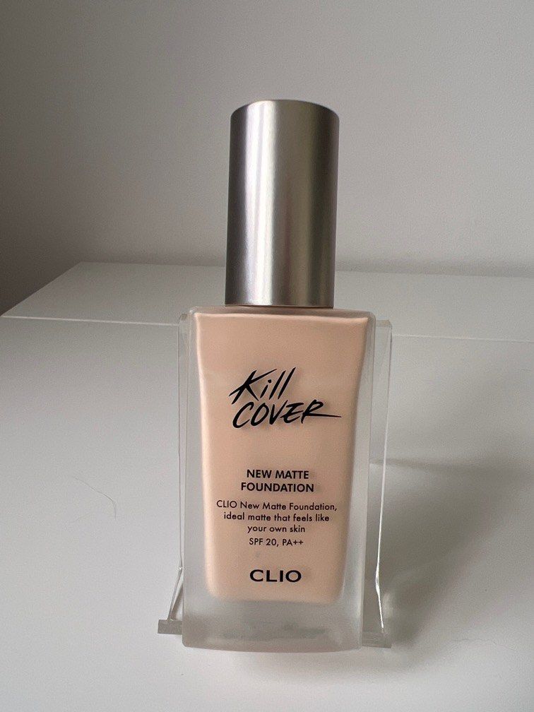 Clio Kill Cover New Matte Foundation (3-BY Linen), Beauty & Personal ...