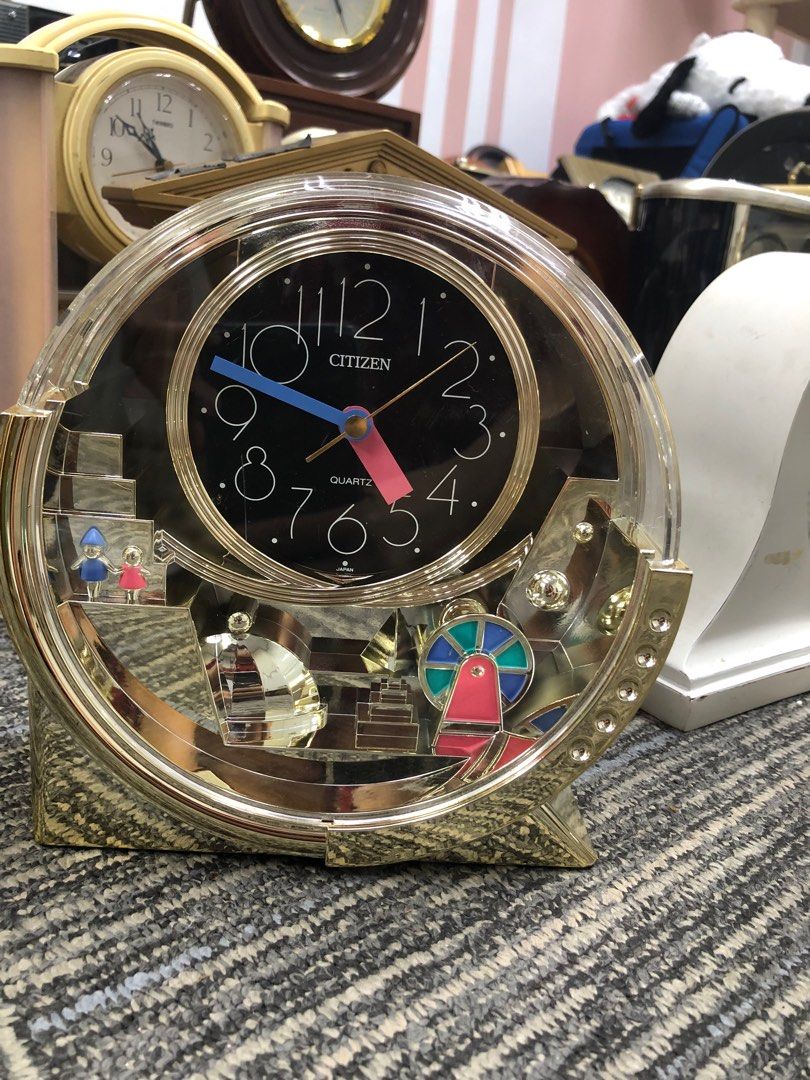 Clock vintage Citizen Japan, Hobbies & Toys, Collectibles & Memorabilia ...