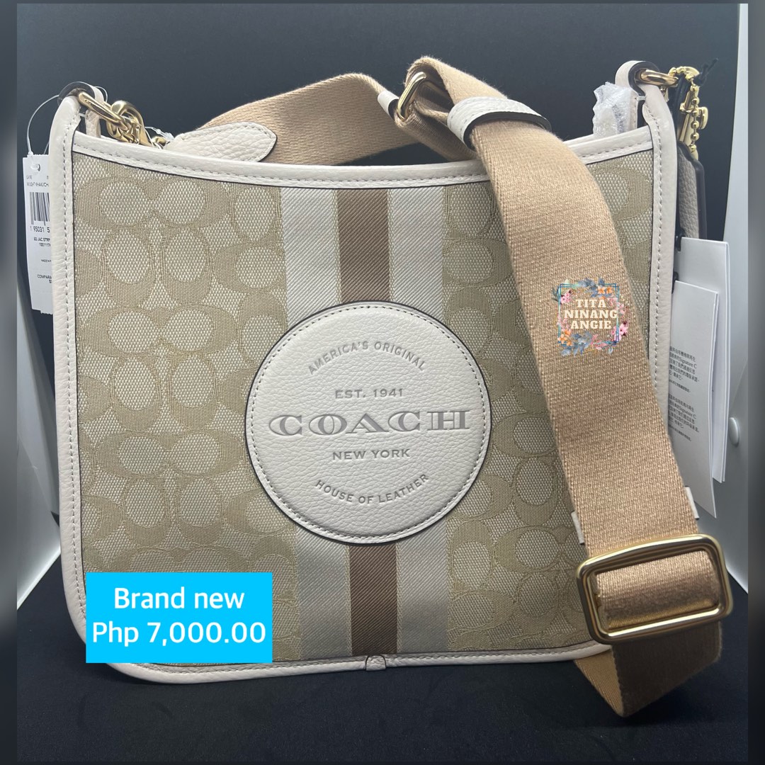 COACH Dempsey File Bag, Luxury, Bags & Wallets on Carousell