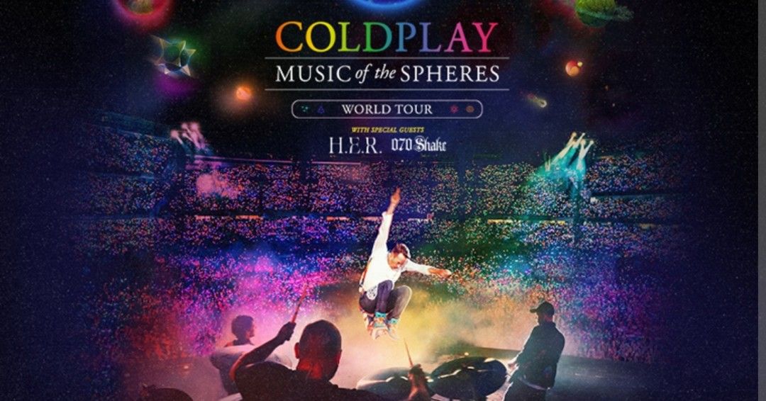 COLDPLAY SINGAPORE 23 Jan x 2, Tickets & Vouchers, Event Tickets on ...