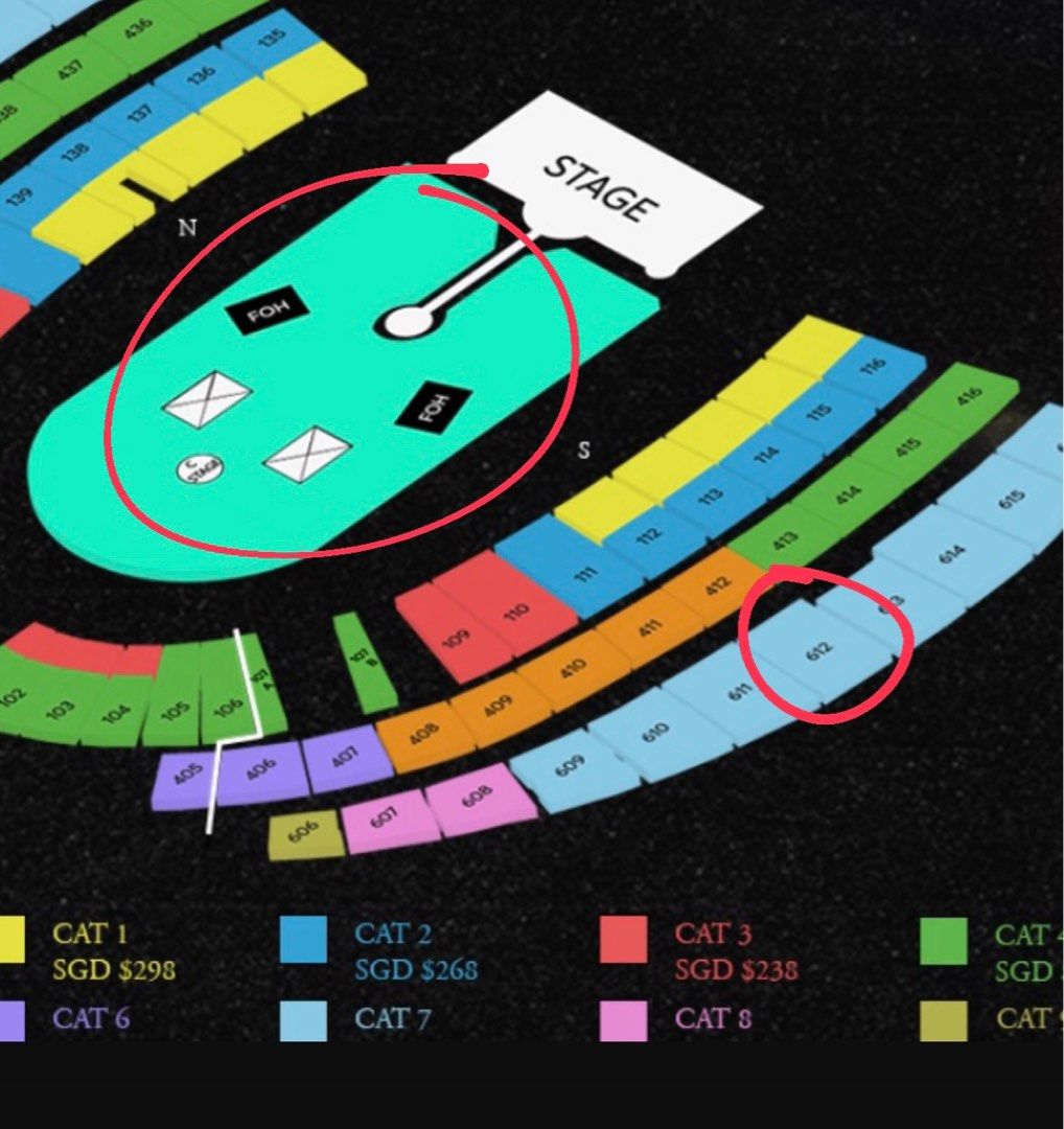 2x Coldplay Standing 24 Jan , Tickets & Vouchers, Event Tickets on ...