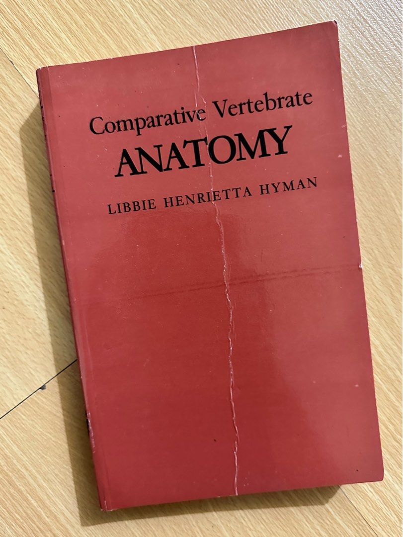 Comparative Vertebrate Anatomy on Carousell Comparative Vertebrate Anatomy on Carousell