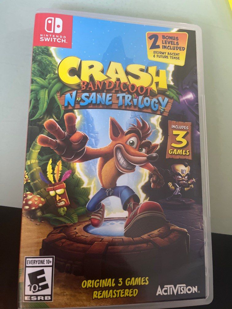 Crash Bandicoot for Switch, Video Gaming, Video Games, Nintendo on ...
