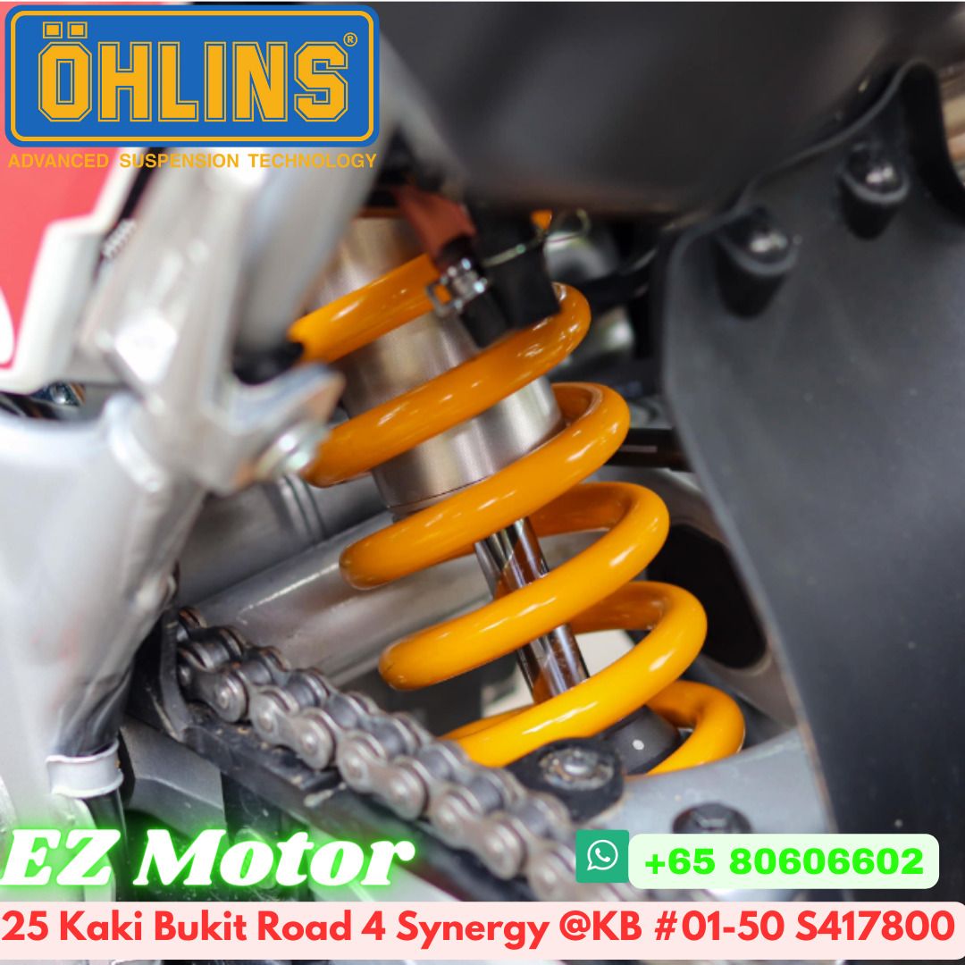 CRF300L / 250L (2021-) Ohlins Rear Suspension, Motorcycles, Motorcycle ...