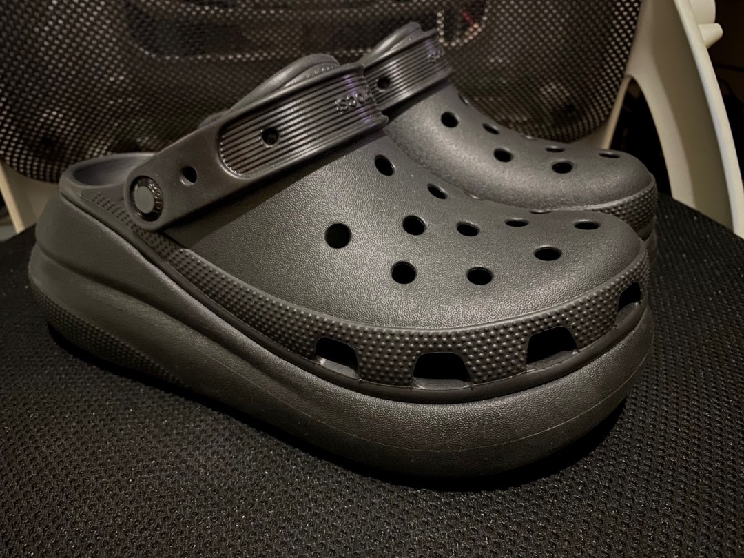 Crocs Classic Platform Clog in Black, Women's Fashion, Footwear, Wedges ...