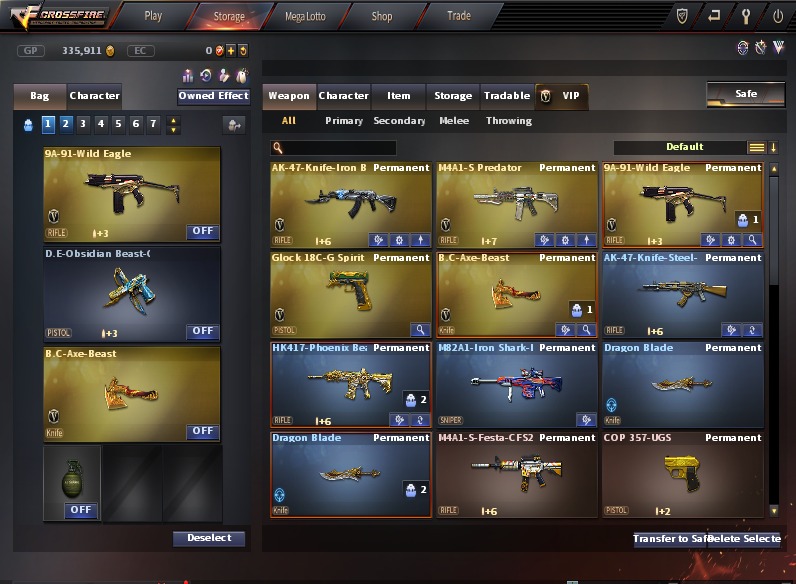 CrossFire PH Fresh Account with 5 VIP, Video Gaming, Gaming Accessories ...