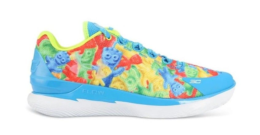 Curry 1 Flotro Sour Patch, Men's Fashion, Footwear, Sneakers on Carousell