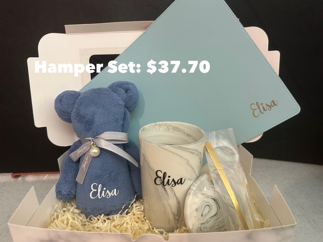 Customised Gift Hamper Set Customised Gift celebration premium marble ...