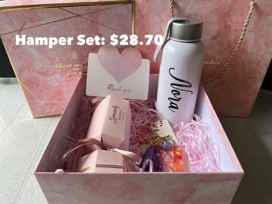 Customised Gift Hamper Set Customised Gift celebration premium marble ...