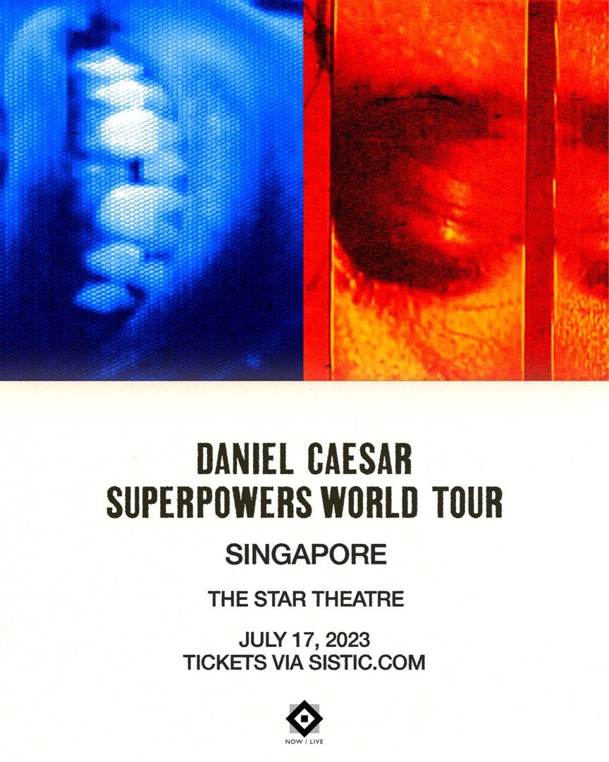 Daniel Caesar x2 CAT 1 SUPERPOWERS WORLD TOUR, Tickets & Vouchers, Event Tickets on Carousell
