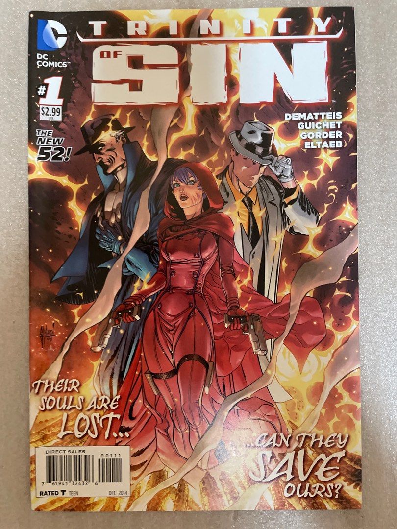 DC comics - Trinity of sin #1 to #6 complete set, Hobbies & Toys, Books ...