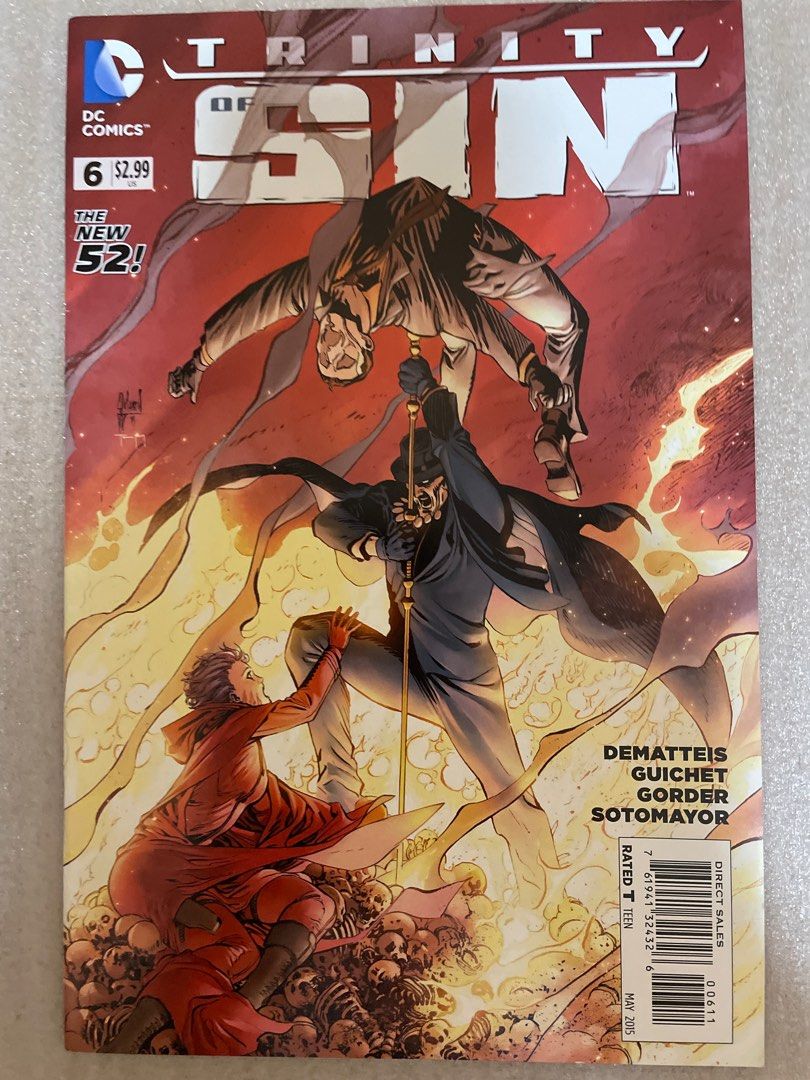 DC comics - Trinity of sin #1 to #6 complete set, Hobbies & Toys, Books ...