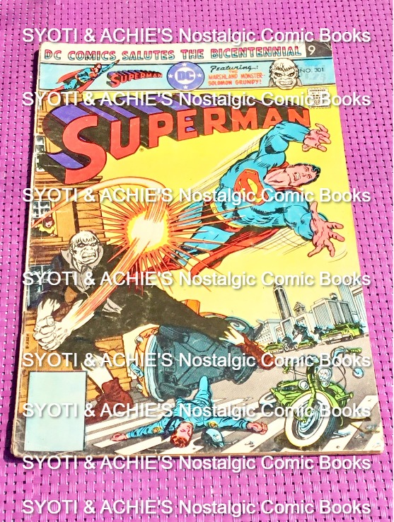 DC comics Superman No. 301, Hobbies & Toys, Books & Magazines, Comics ...