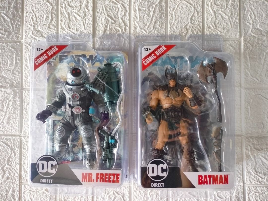 DC DIRECT 7"" FIG W/ COMIC - BATMAN WV4 - BATMAN / MR FREEZE, Hobbies ...
