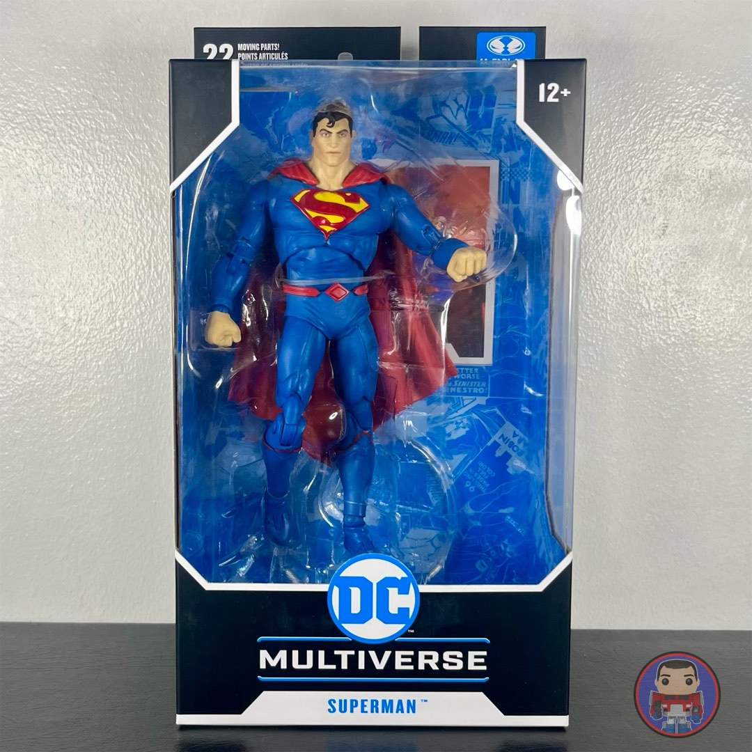 DC Multiverse Superman (DC Rebirth) Action Figure by McFarlane Toys on ...