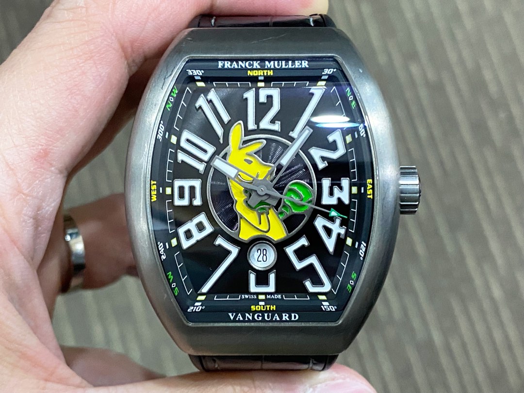 Dec 18 Local Franck Muller FM Vanguard V45 Titanium Kangaroo Limited 18 ...