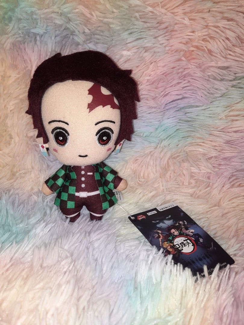 Demon Slayer Tanjiro small plush w/ papertag on Carousell