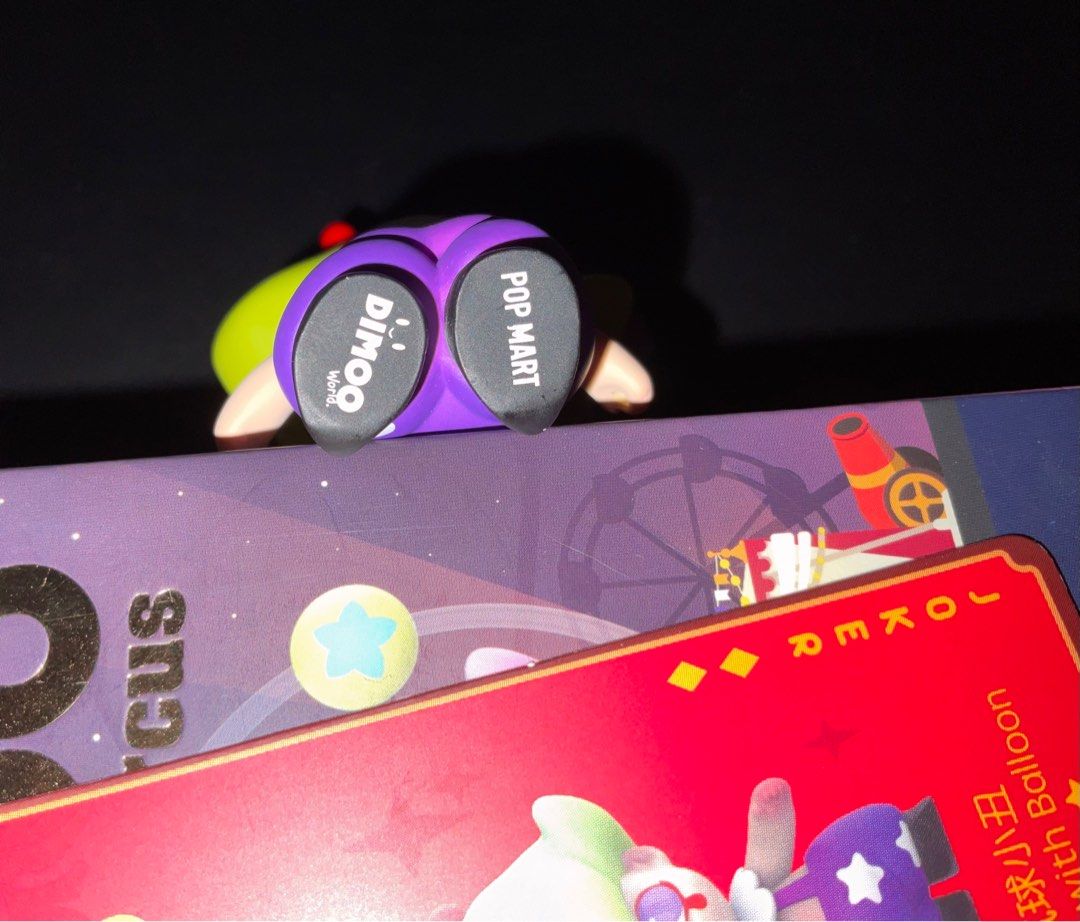 Popmart Dimoo Clown with balloon secret from midnight circus, Hobbies ...