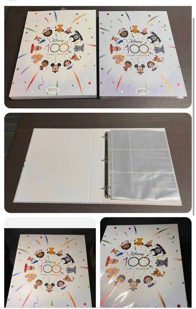 DISNEY 100 CARD FUN RING BINDER, Hobbies & Toys, Memorabilia ...