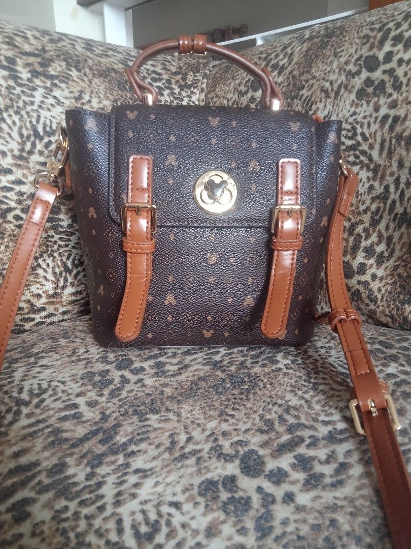 DISNEY N RETRO MINI BACKPACK SLING BAG, Luxury, Bags & Wallets on Carousell
