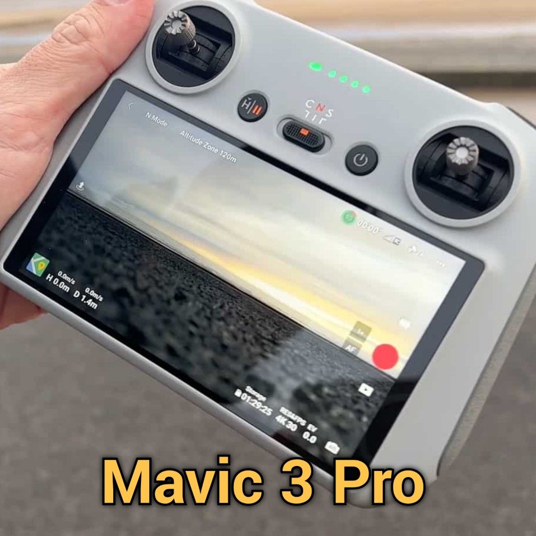 DJI Tempered Glass Screen Lens Protector | AIR3 RC PLUS T50 Mavic 3 Pro ...