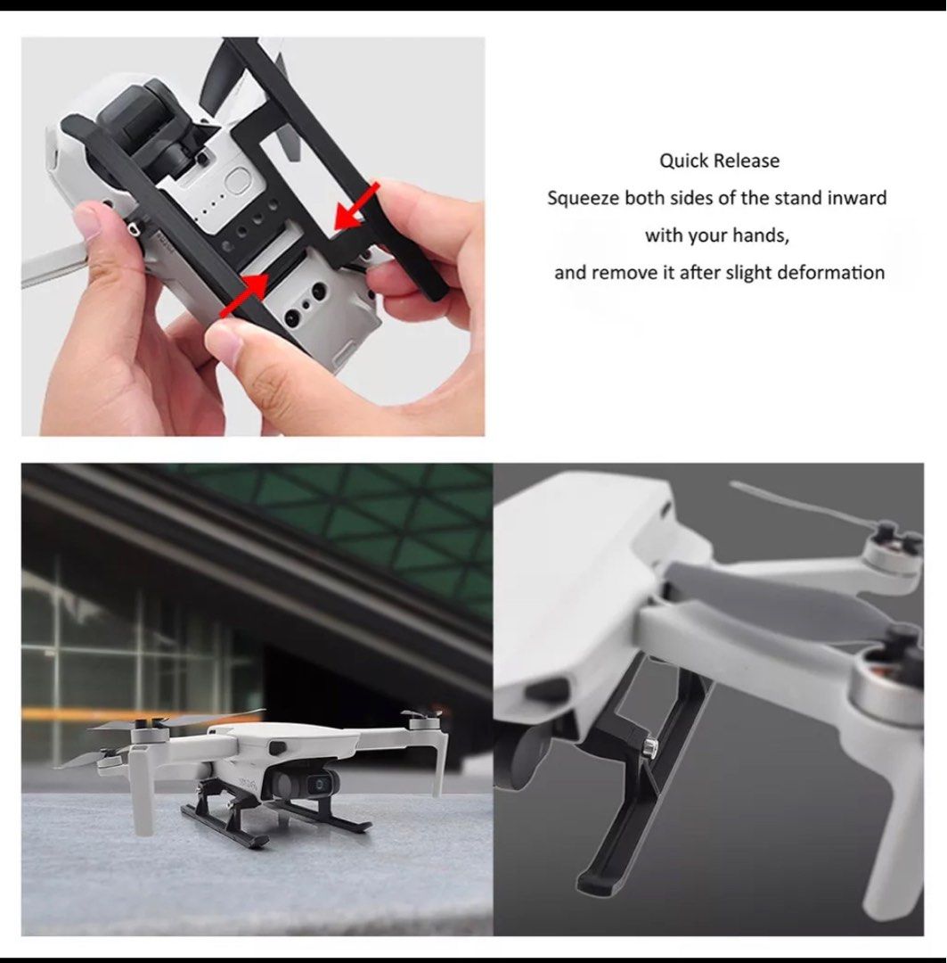 Dji Mavic mini landing gear, Photography, Drones on Carousell