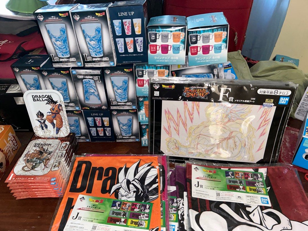 Dragon ball z merchandise on Carousell