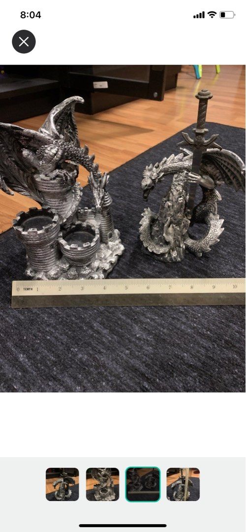 Dragon Statue Sculpture Collectible, Hobbies & Toys, Memorabilia ...