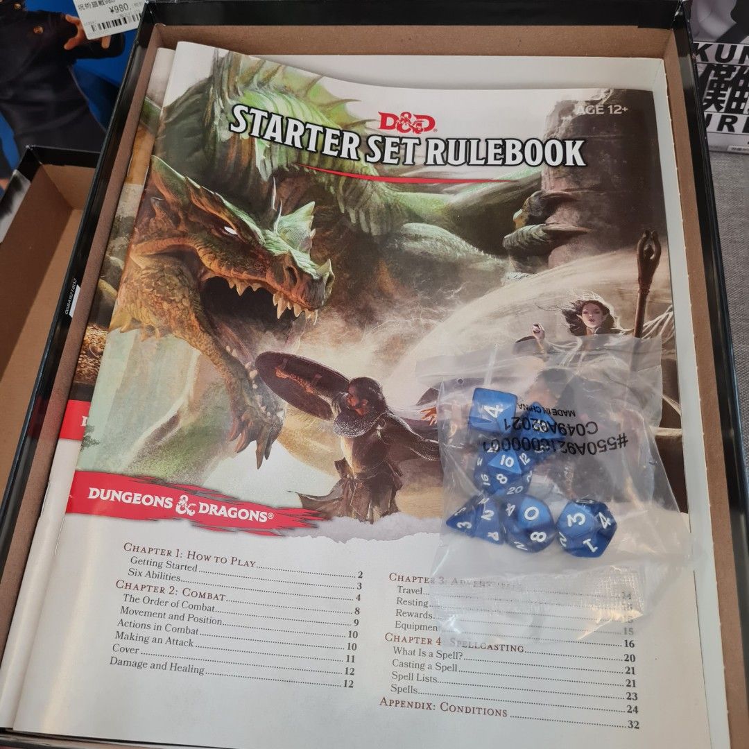 Dungeons and Dragons Starter Set on Carousell