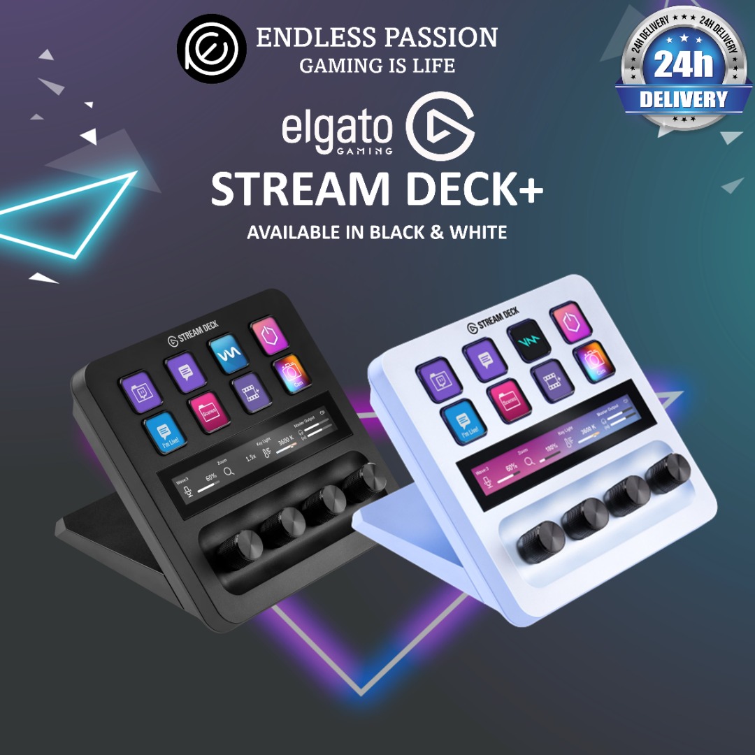 Elgato Stream Deck Plus + (CS-10GBD9901), TV & Home Appliances, TV ...