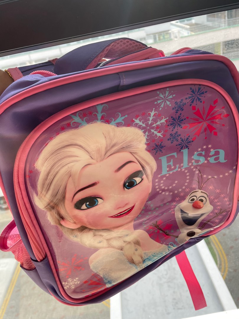 Elsa backpack, Babies & Kids, Babies & Kids Fashion on Carousell