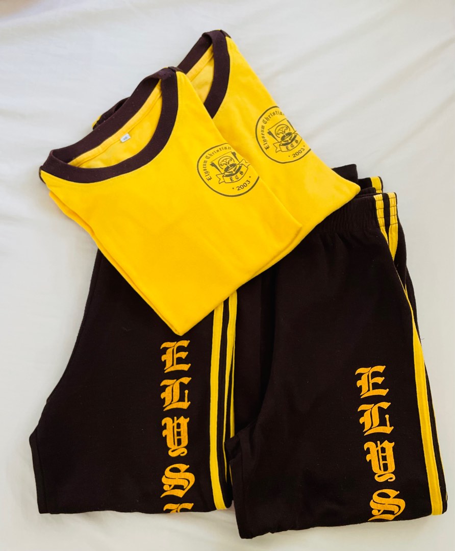 Elyseum Christian School PE Uniform Quezon City on Carousell