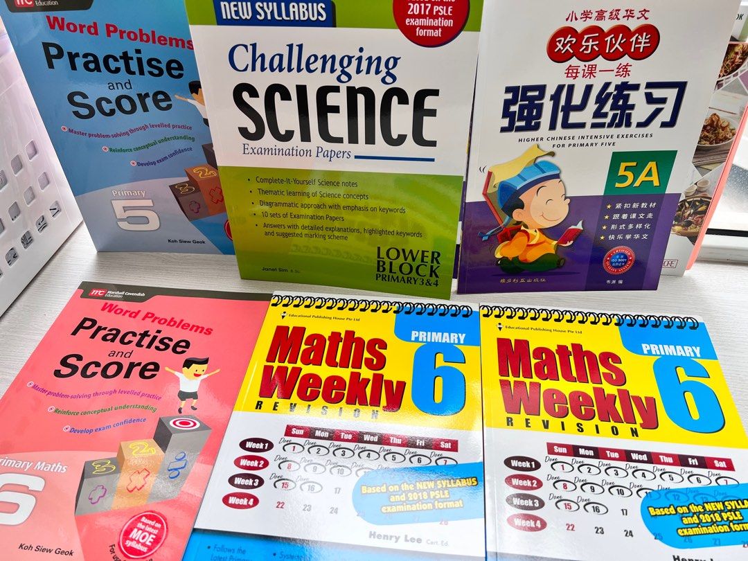 EPH Maths Weekly Primary 6, Hobbies & Toys, Books & Magazines ...