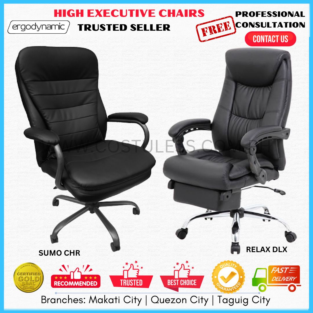 ERGODYNAMIC EXECUTIVE CHAIR, Office Chair, Staff Chair, Desk Chair ...