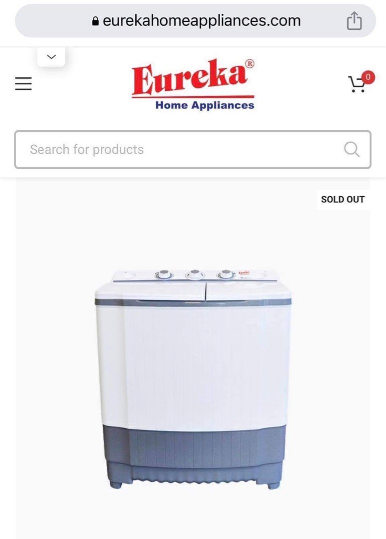 Eureka Twin tub washing machine on Carousell