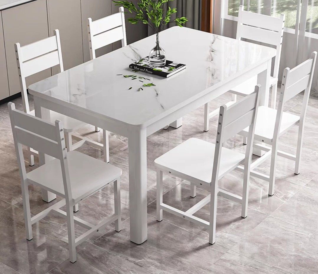 EvA DiniNg TaBle SeT, Furniture & Home Living, Furniture, Tables & Sets on Carousell